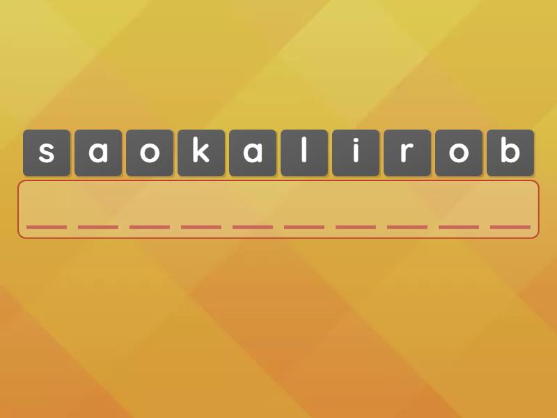 Latihan Informatika - Anagram