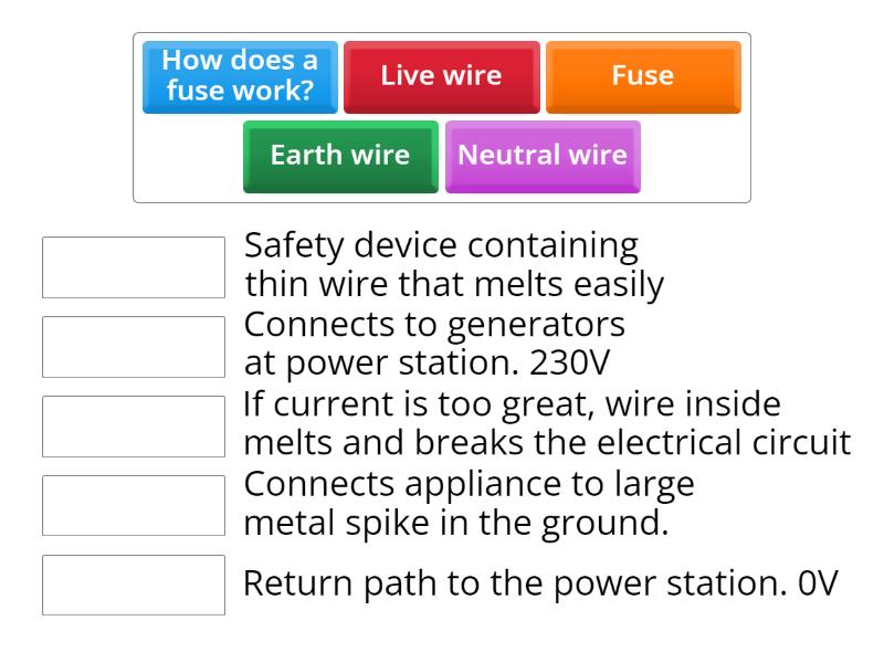 Electrical Plug - Match up