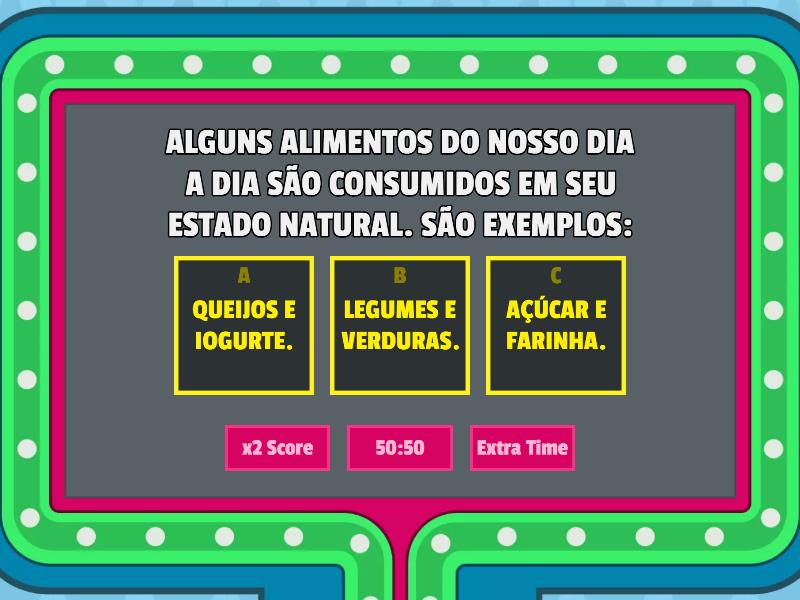 PII GEOGRAFIA - 3º BIMESTRE - Gameshow quiz