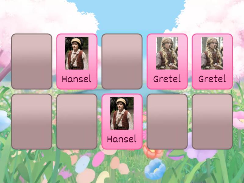 Parejas Hansel y Gretel - Matching pairs