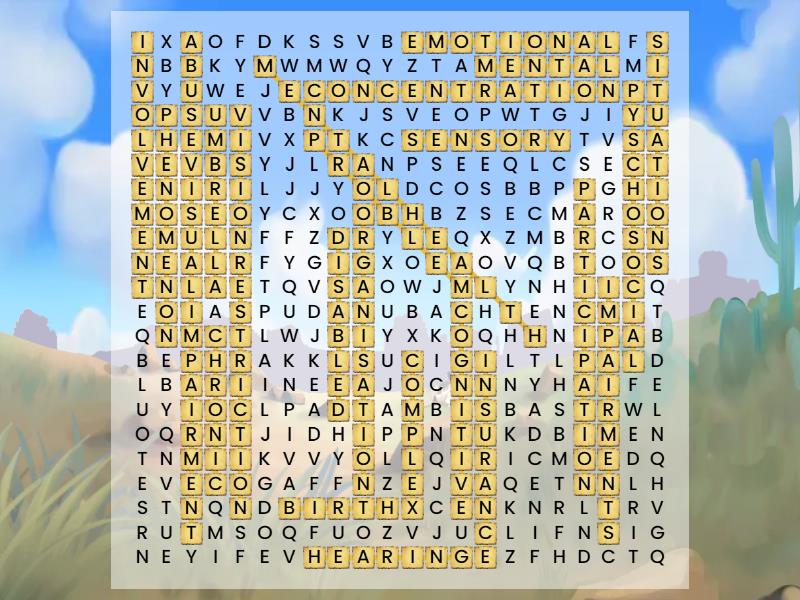 Disability Awareness - Wordsearch