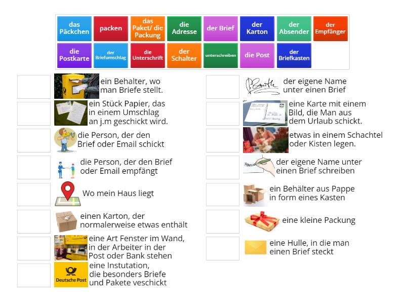 Menschen A2 - Lektion 14 - Match up