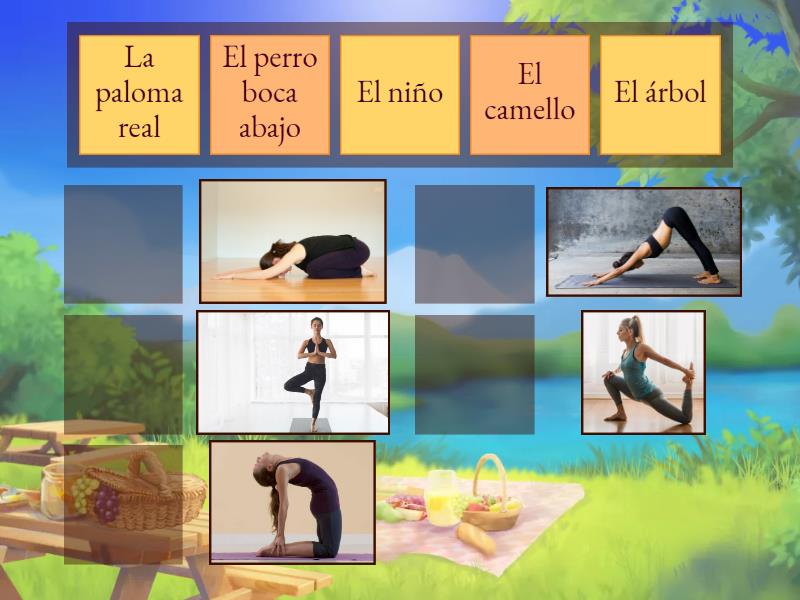 Poses de Yoga - Match up