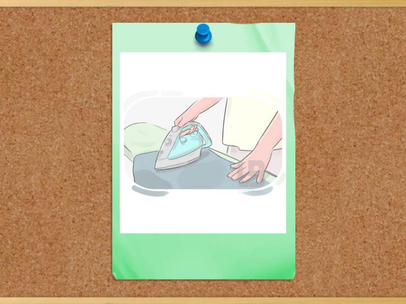 Think 1 Housework unit 7 - Flash cards