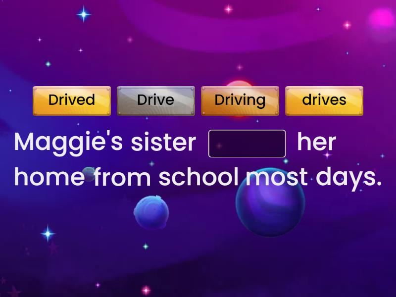 Tenses! by Sarah Zingg - Missing word