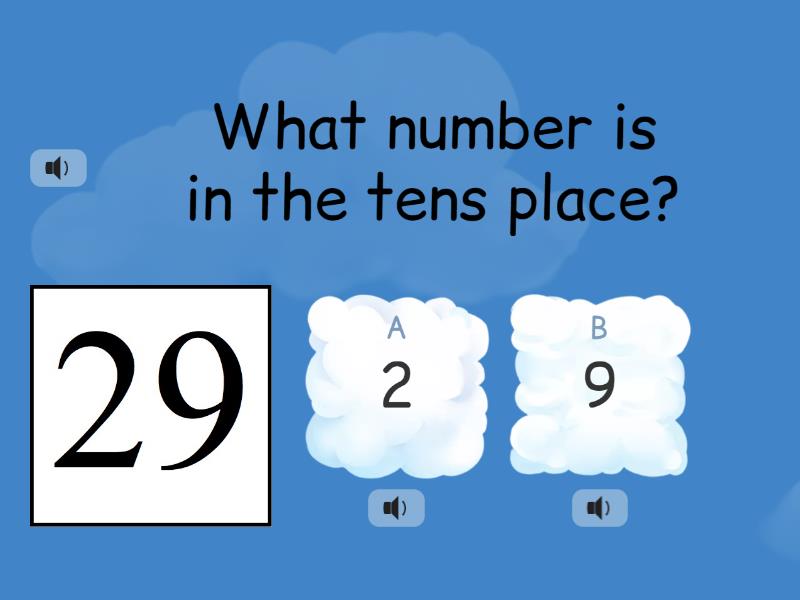 Place Value Tens and Ones - Quiz