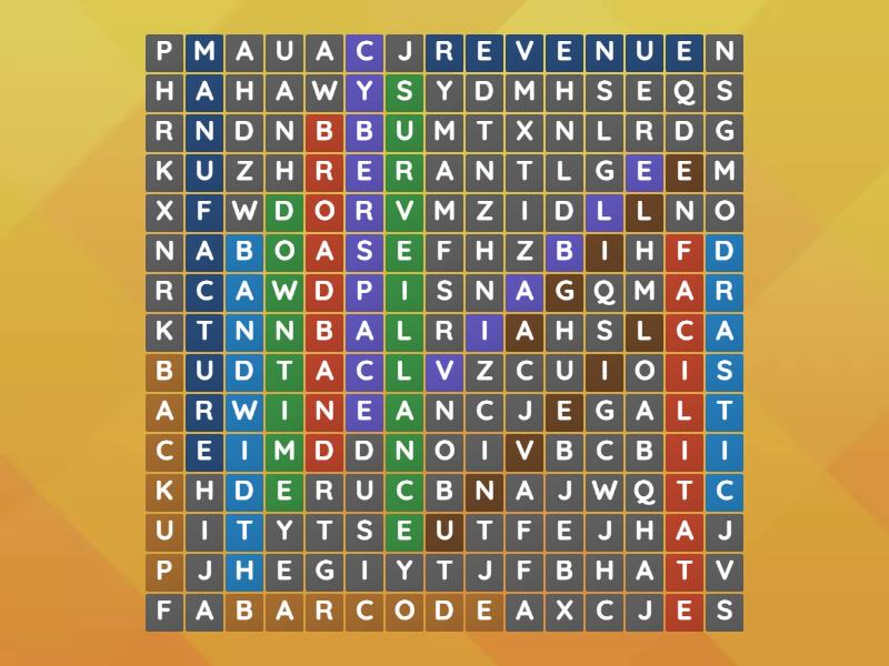 Telecoms word search - Wordsearch