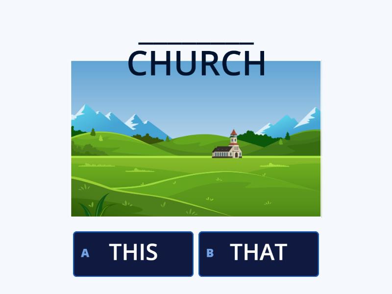 Demonstrative Adjectives and Demonstrative Pronoun - Quiz