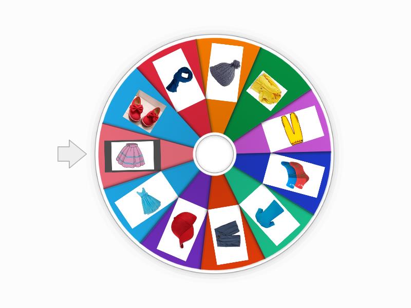 Clothes - Spin the wheel