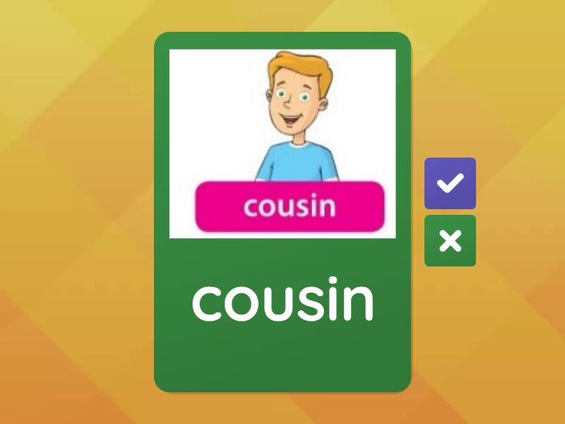 FF1 UNIT 6 Family - Flash cards