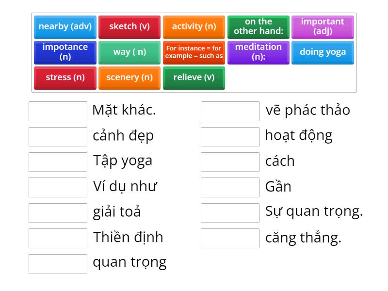G8-U1-READING COMPREHENSION - Match up