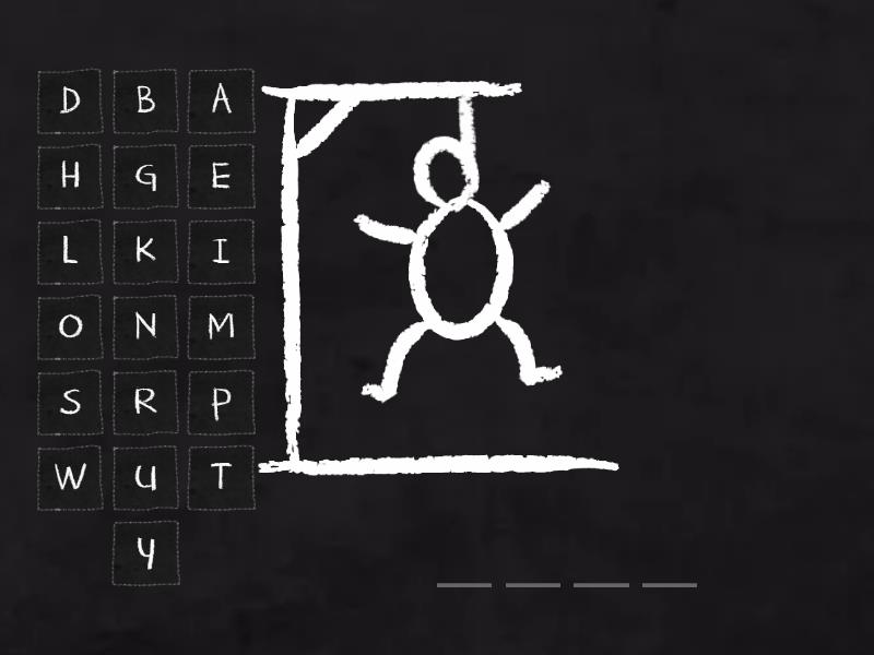 English - Hangman