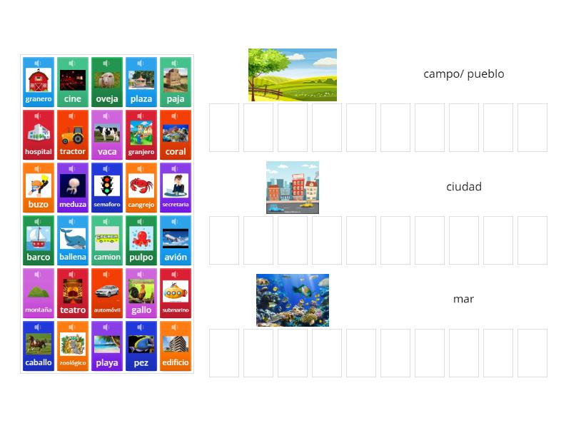 proyecto lugares increibles - Group sort