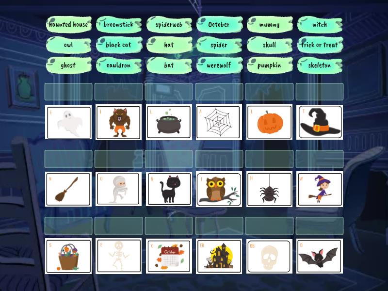 Halloween - Match up