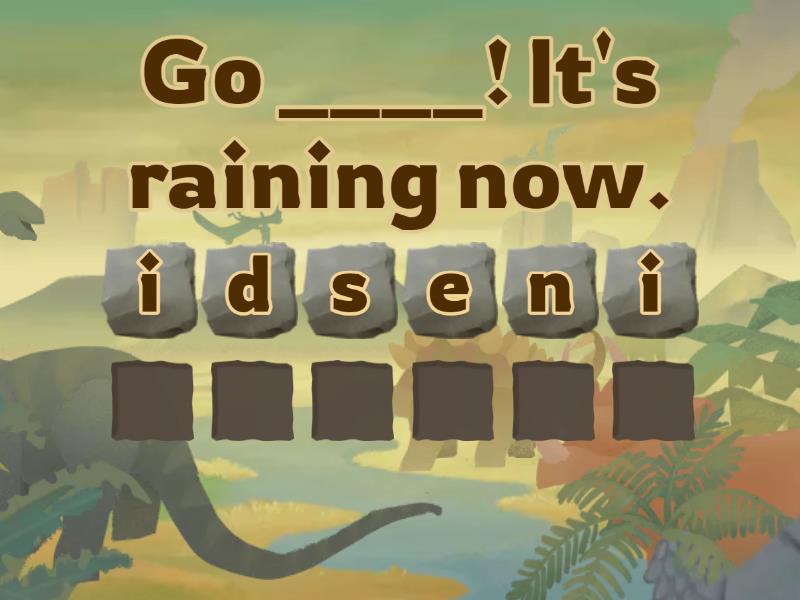 Dictation 2 - Anagram