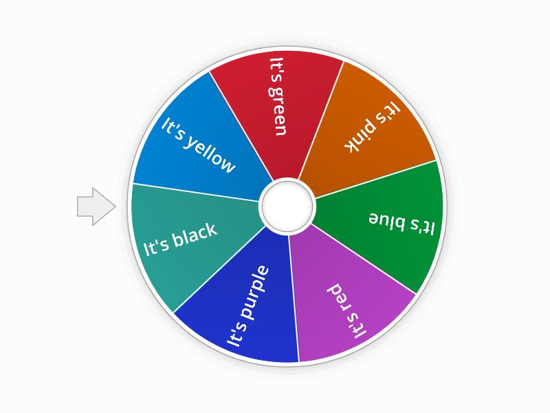 COLORS AROUND ME. NEMO. W2 - Spin the wheel