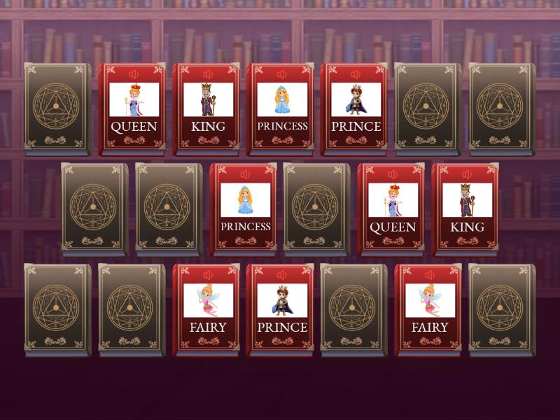 FAIRY TALES MEMORY - Matching pairs