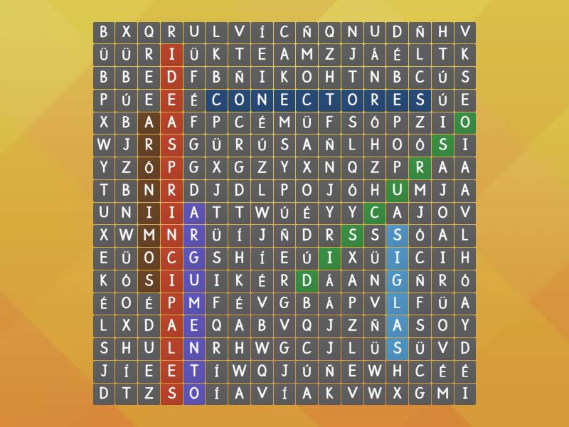 SOPA DE LETRAS DE LA MESA REDONDA - Wordsearch