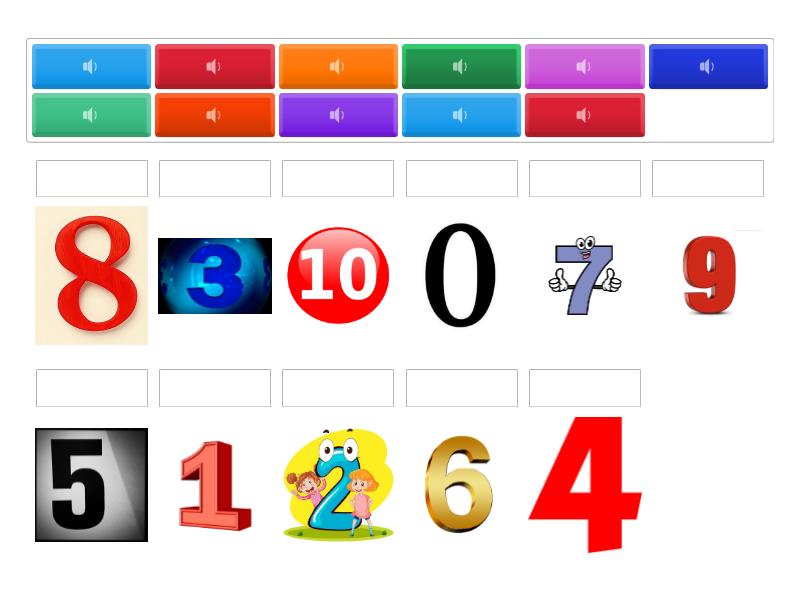 2.3 Let's count! matching - Match up