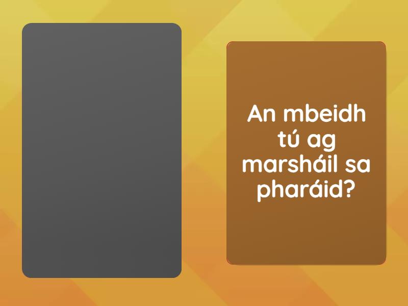 La Feile Padraig - Speaking cards