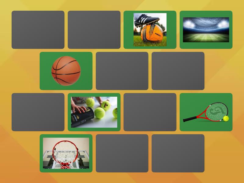 What sports are in here? - Matching pairs