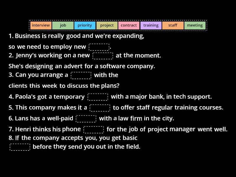 outcomes pre-intermediate unit 1 collocations - complete the sentences - Missing word