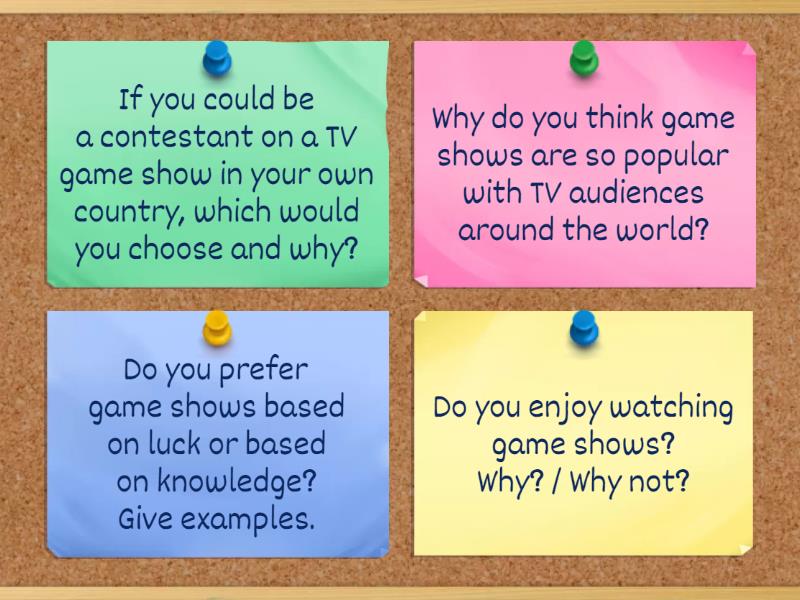 Speaking - Flip tiles