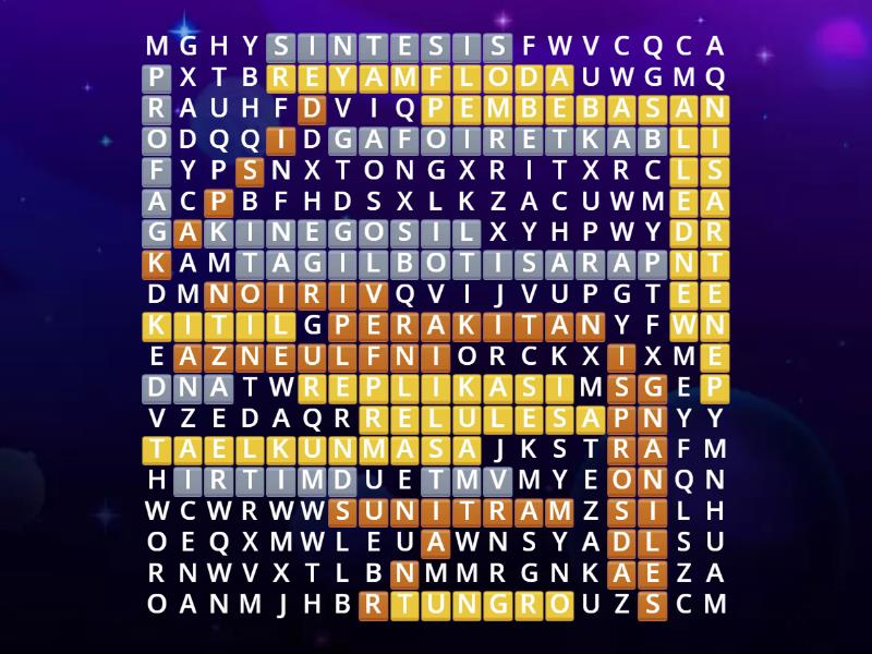 VIRUS - Wordsearch