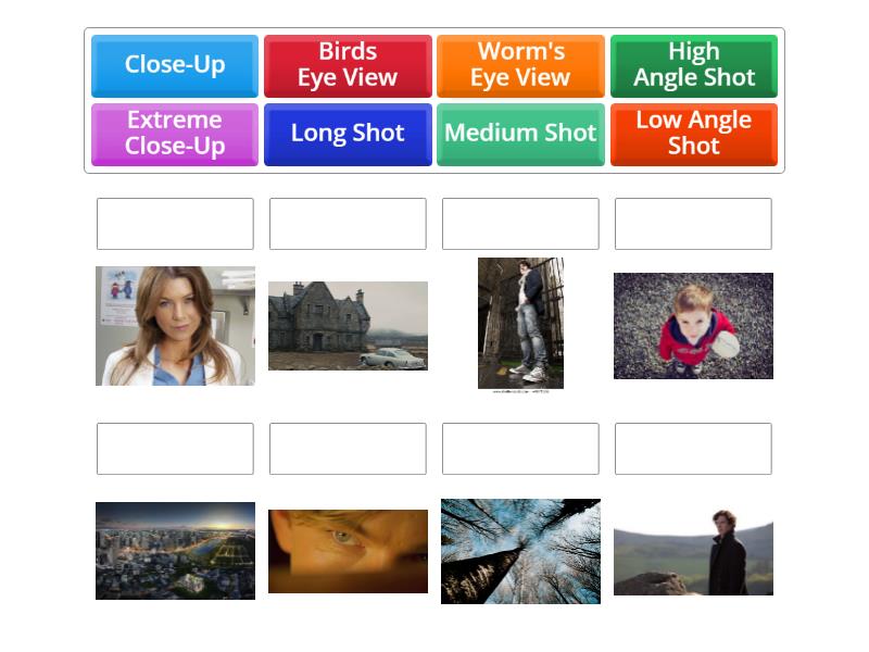 Camera Distances & Angles - Match up
