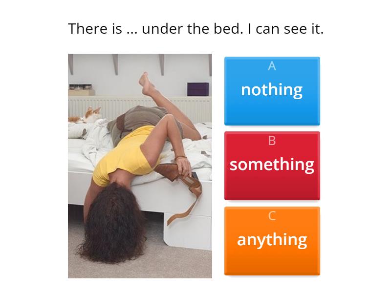 Somebody-something - Quiz