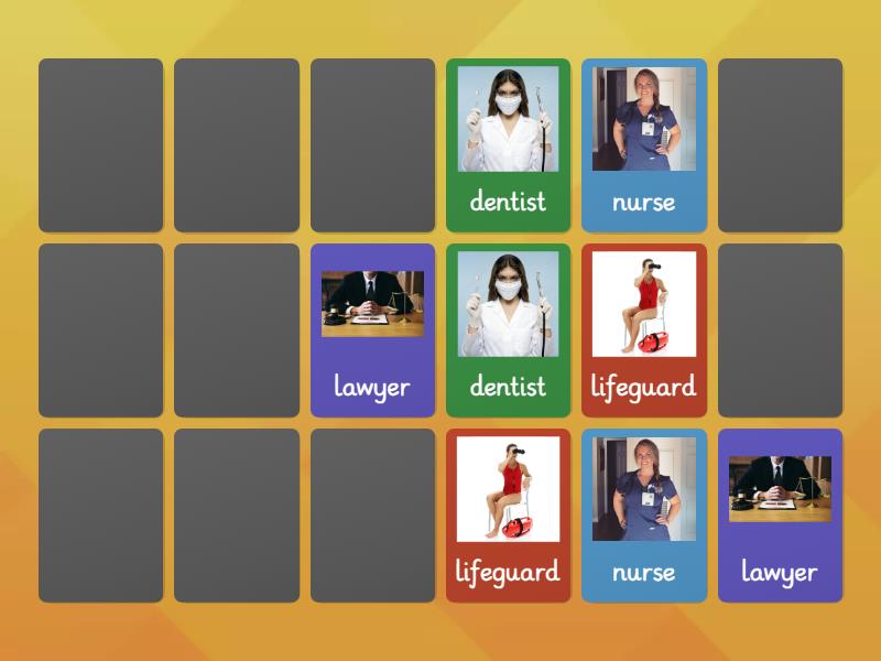 Jobs - Matching pairs