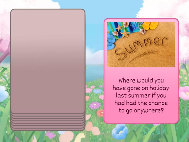 Third Conditional - Speaking cards