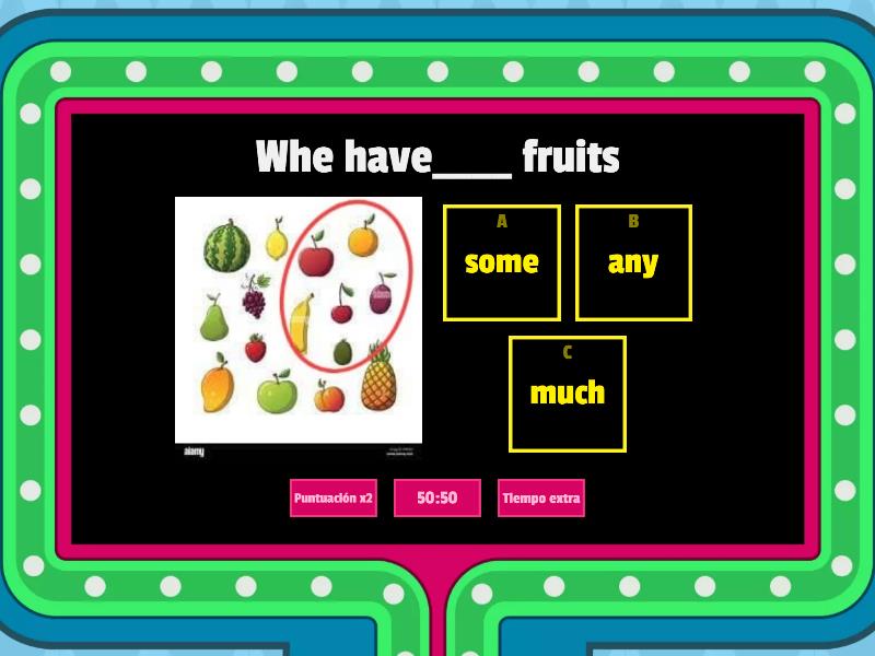 Quantifiers - Gameshow quiz