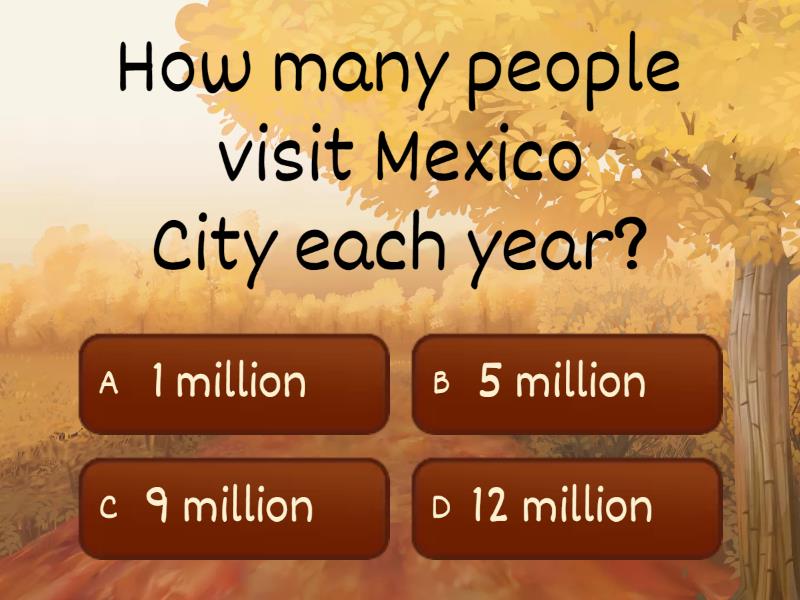 Spotlight 7 Extensive reading Mexico City - Quiz