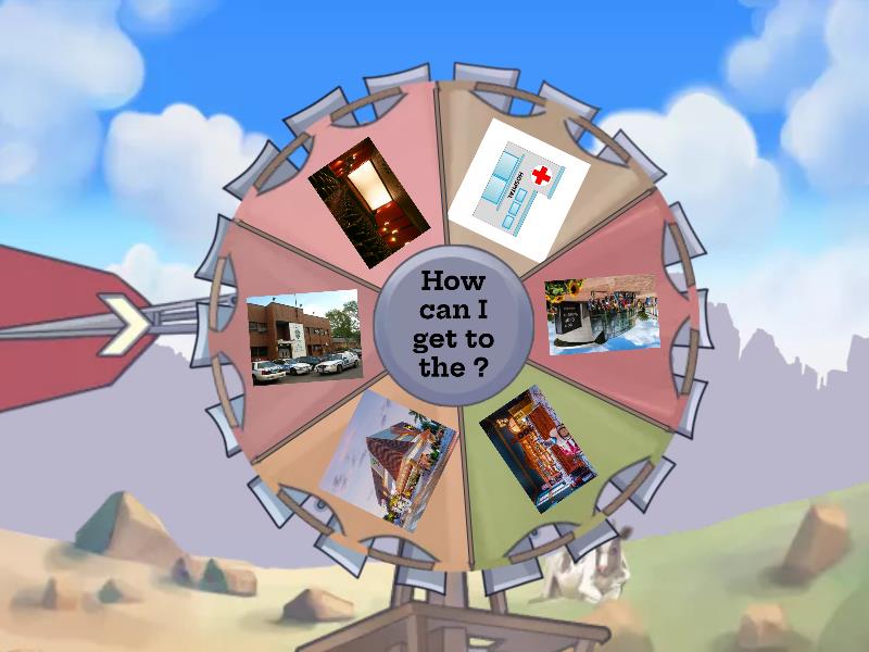 Directions - Spin the wheel