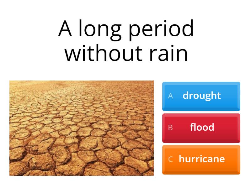Natural Disasters - Quiz