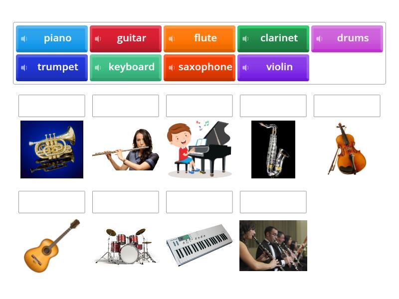 SE Musical instruments - Match up