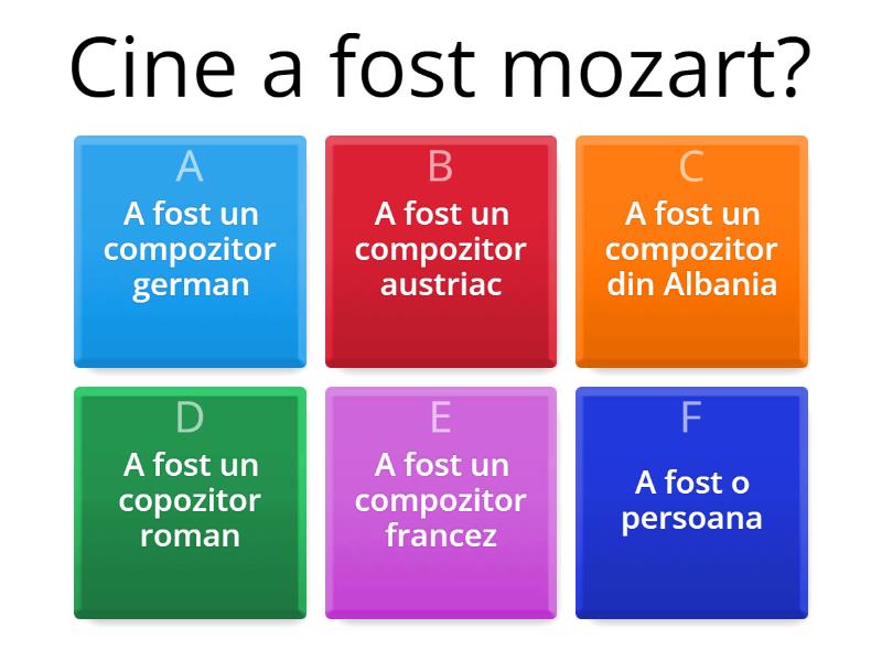 Mozart - Quiz