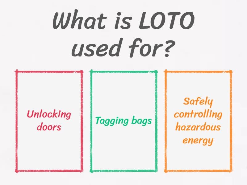 LOTO - Quiz