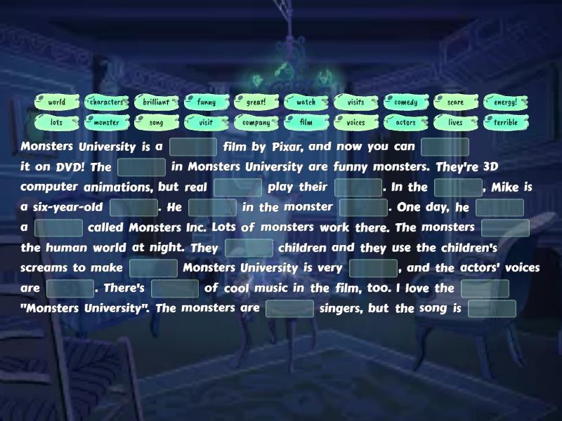 Family and Friends 3 2nd ed. Unit 7. Monsters University, part 1 ...