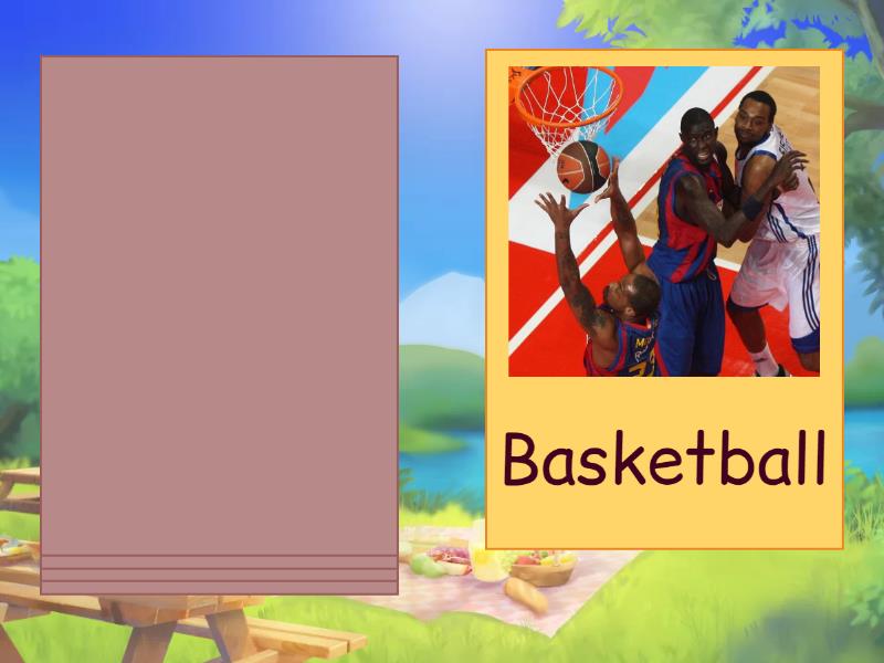 Sports - Speaking cards