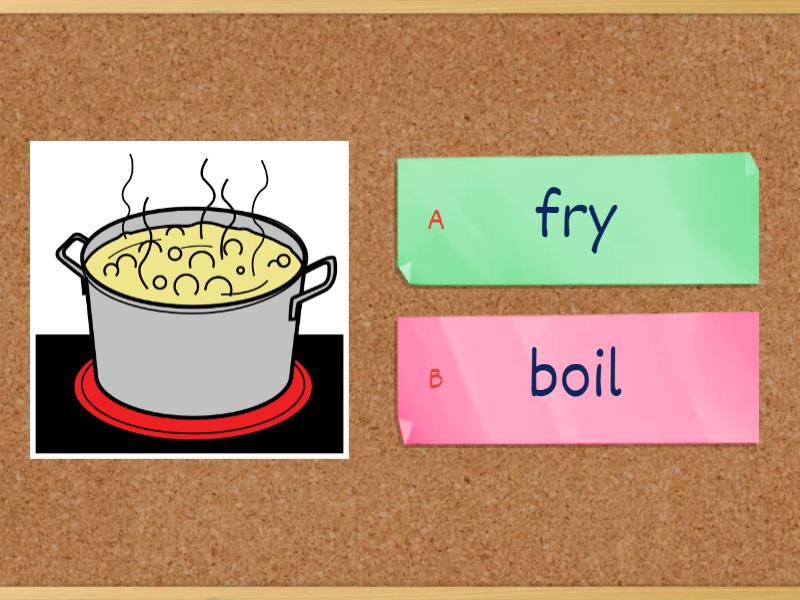 Cooking Verbs - Quiz