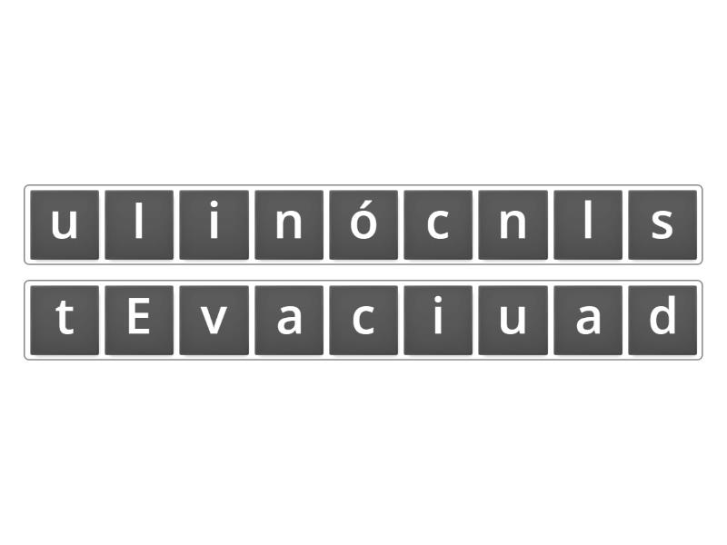 B-learning 2 - Anagrama