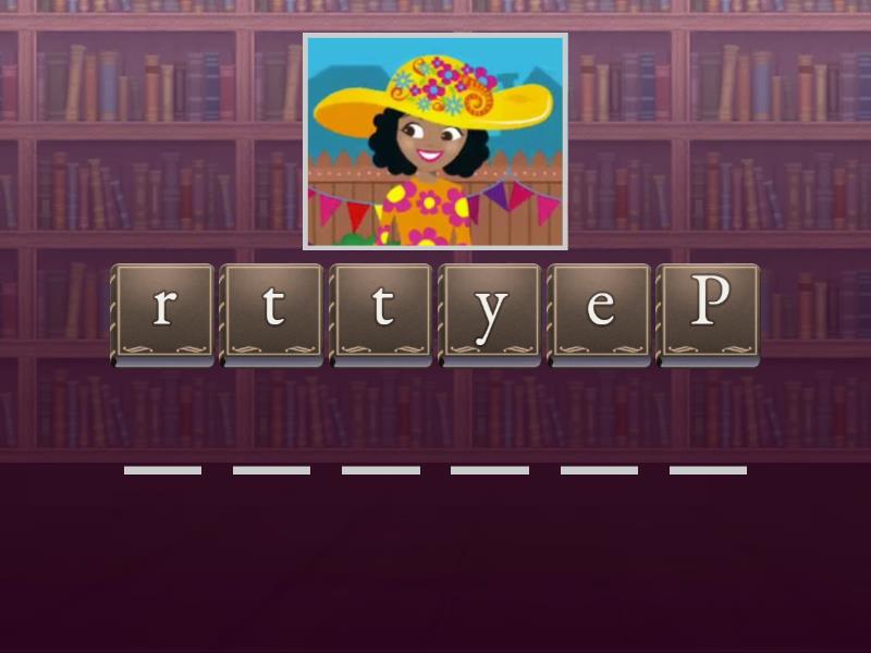 Adjectives - Anagram