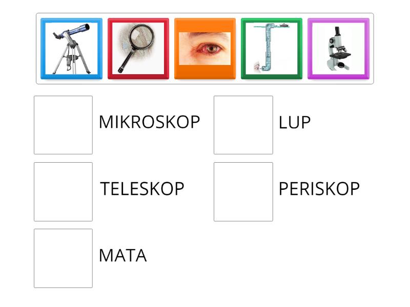 Mengenal Alat-Alat Optik - Match up