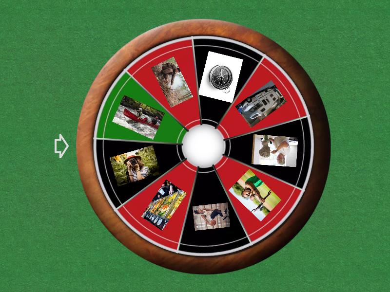 SPIN THE WHEEL ACTIVITIES CAMP - Roda rawak