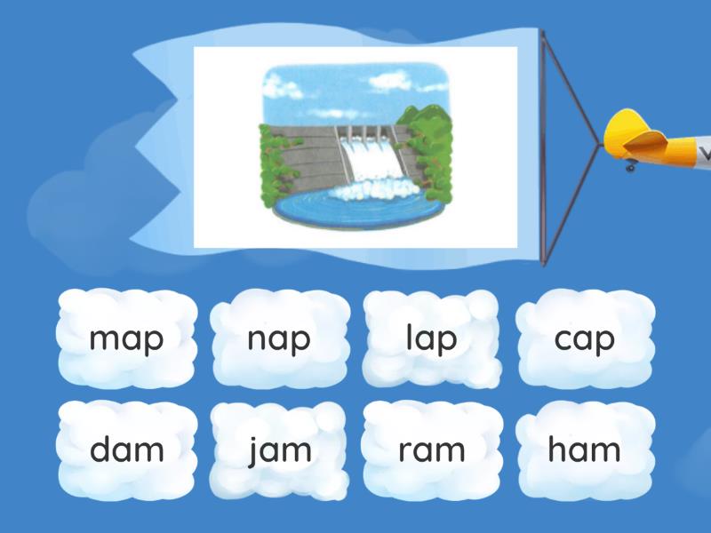 Unit1: Short Vowel a (AM - AP) - Find the match