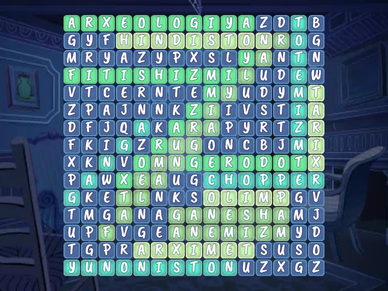 Tarix 6 - sinif. aralash mavzular - Wordsearch