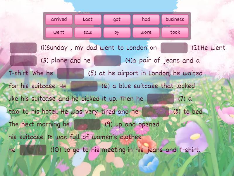 Hive_ FLYER-UNIT 3 - Complete the sentence