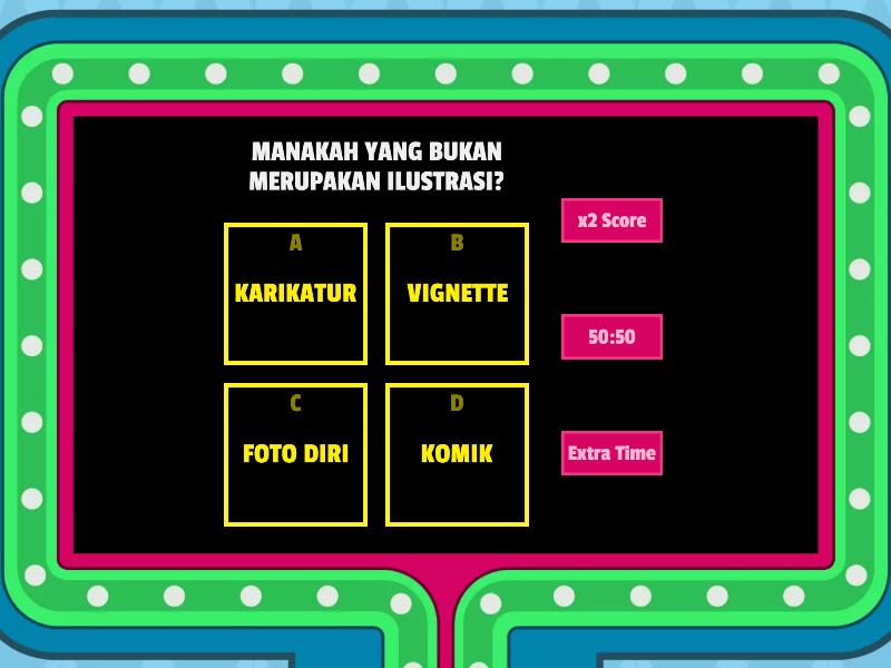 GAMES JENIS GAMBAR ILUSTRASI - Gameshow quiz